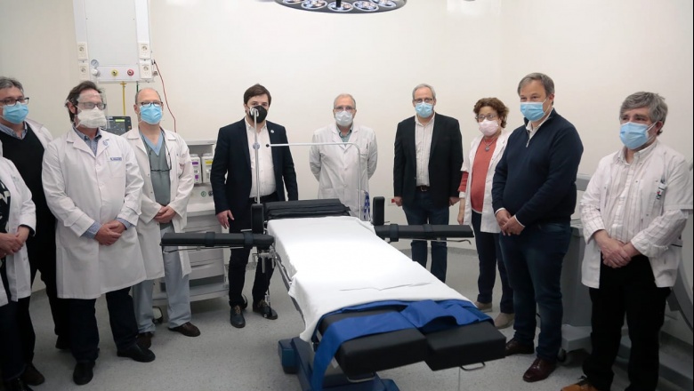 Cascallares y Kreplak inauguraron un centro quirúrgico en el Hospital ...
