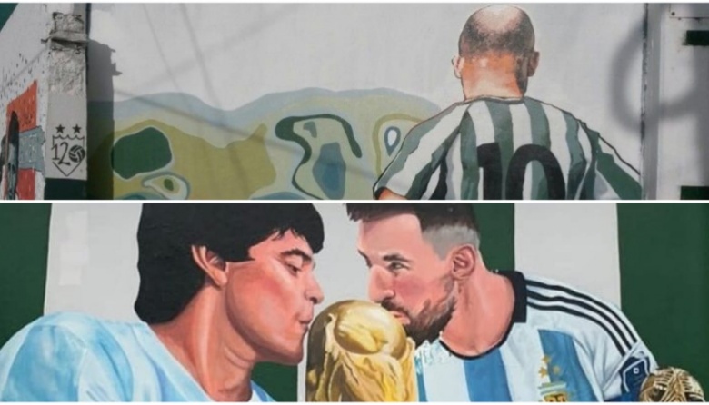Dirigentes de Banfield cambiaron mural de "Garrafa" Sánchez por uno de ...